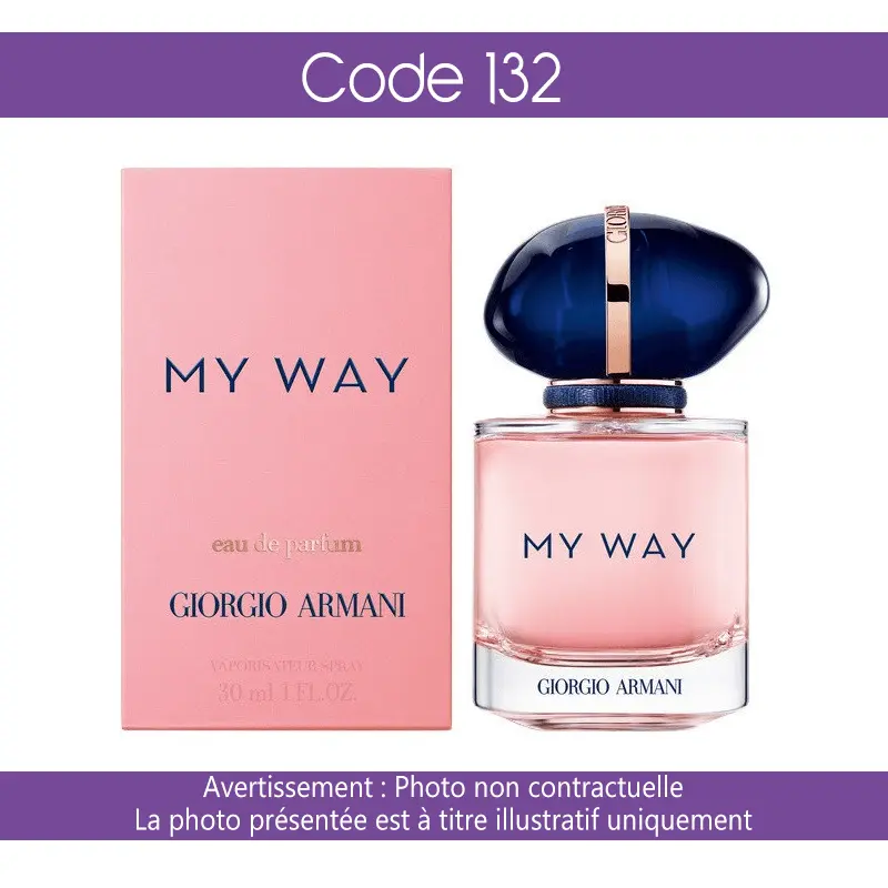 Parfum Chogan Femme Inspiré de My Way par Giorgio Armani - 132